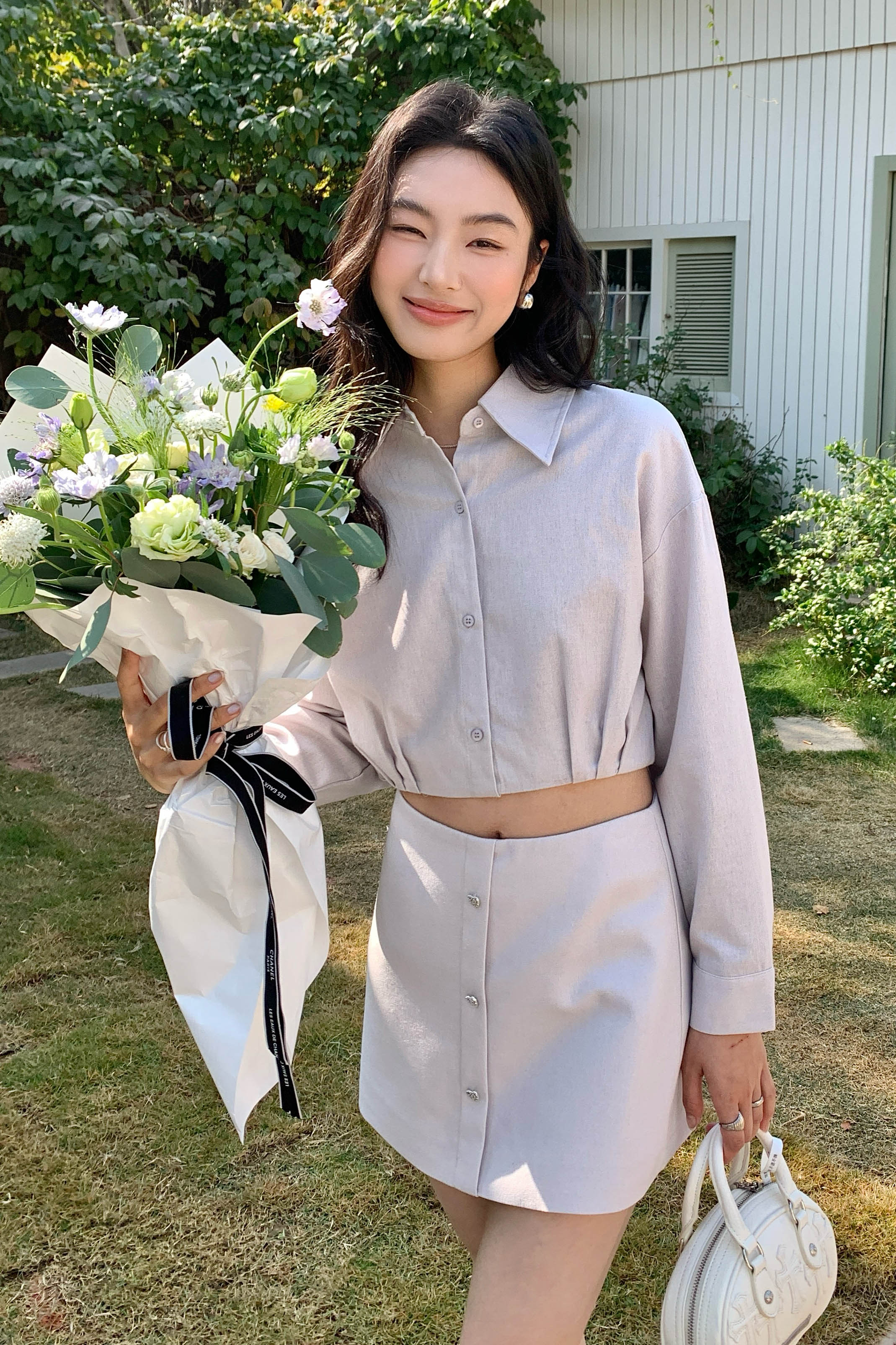 JACQUE DAILY SHIRT IN TARO | ARIMEE | MAISON DE MEE